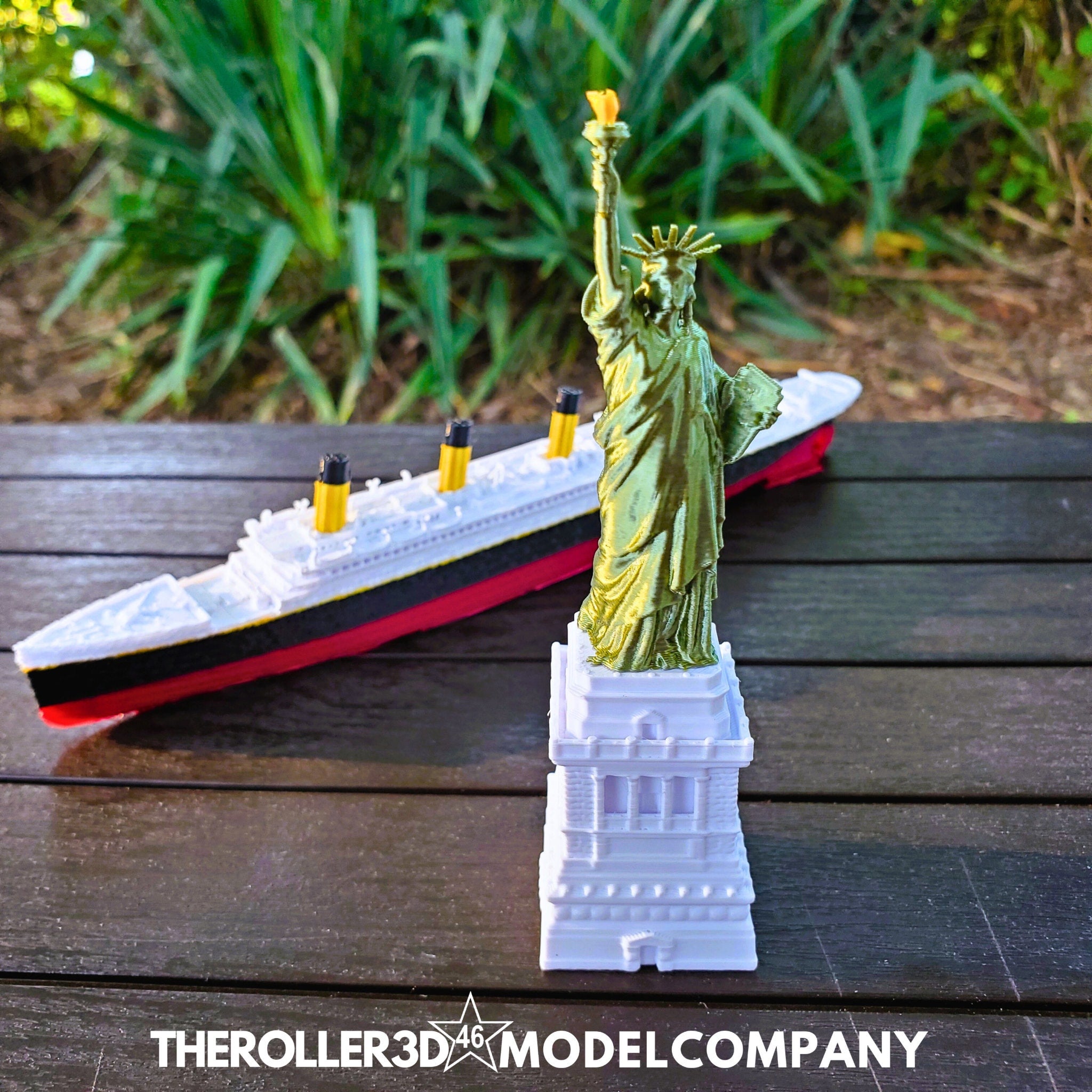 Beautiful Statue of Liberty Replica - Looks Great with Titanic Toy ...