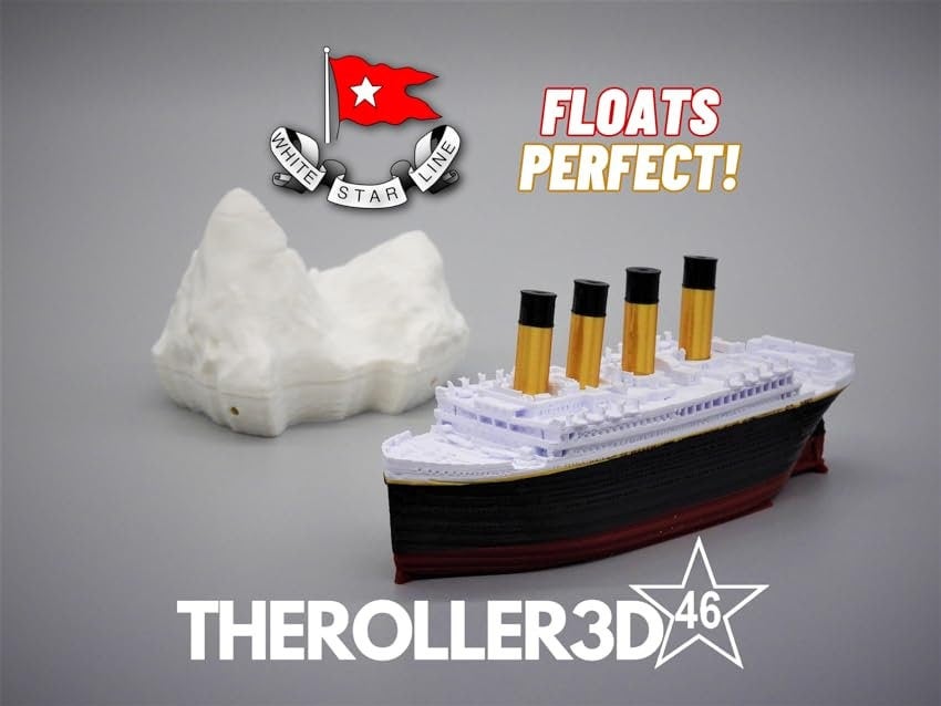 Floating Titanic Bathtub Boat by TheRoller3d - Titanic Toy Kid Tested ...