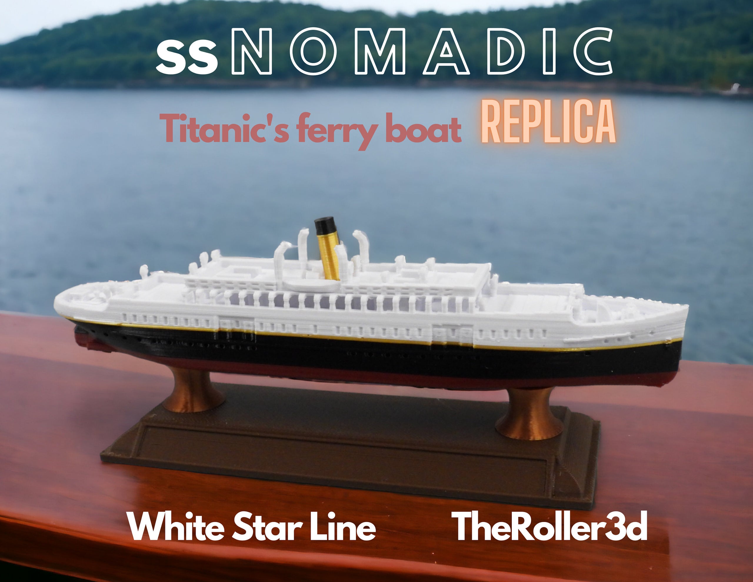 SS Nomadic Model "Titanic's Ferry Boat"