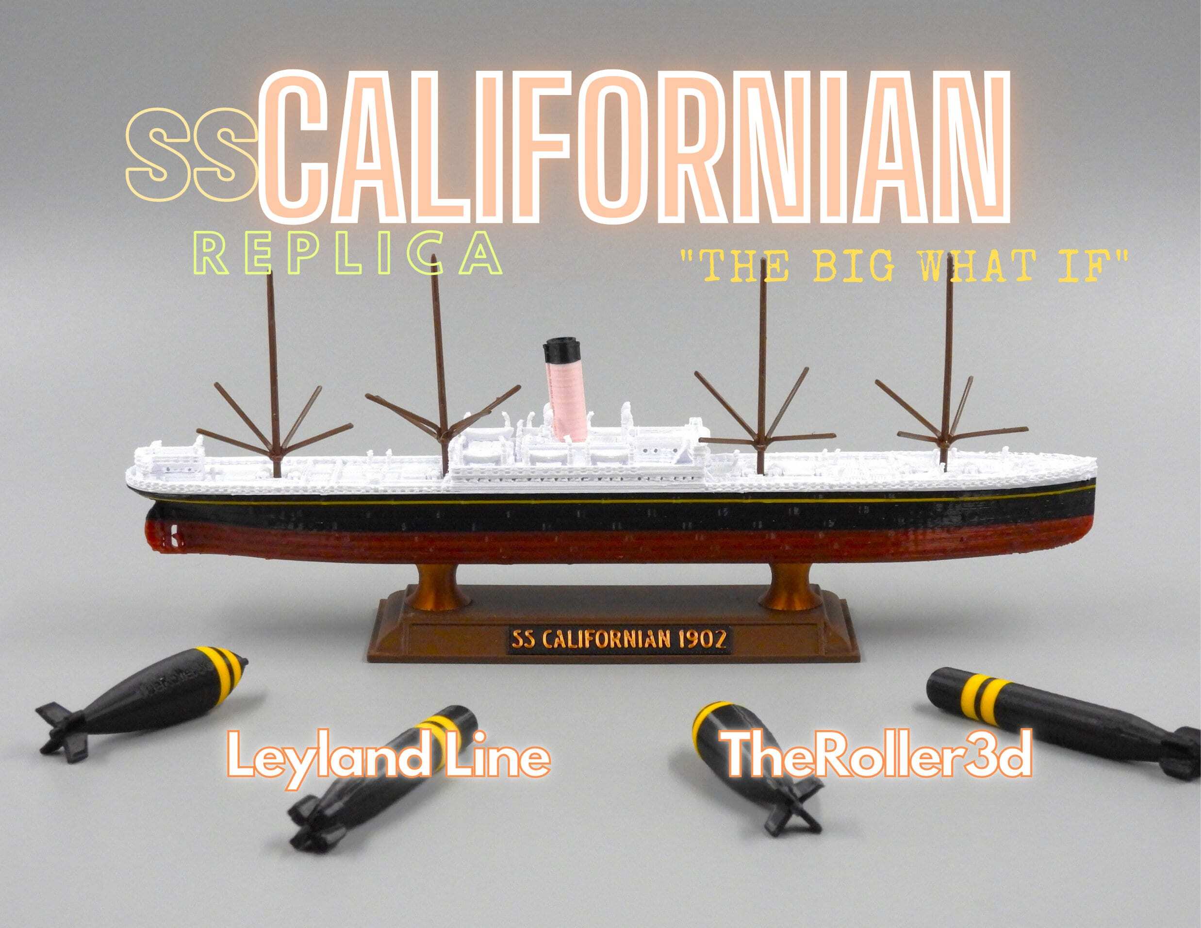 SS Californian Model 1 Foot in Length